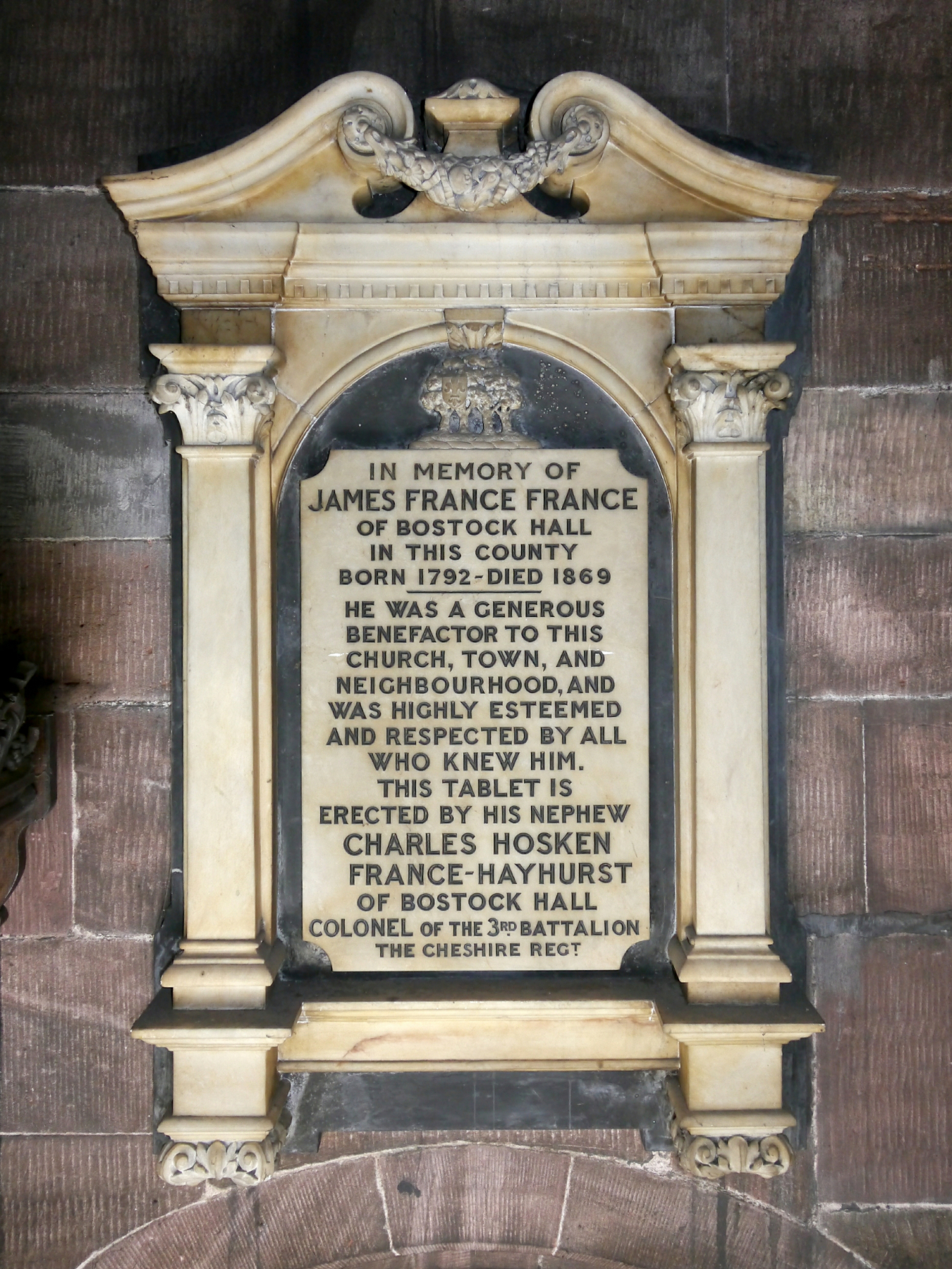 SMAAA Heritage - Barons Chapel Window